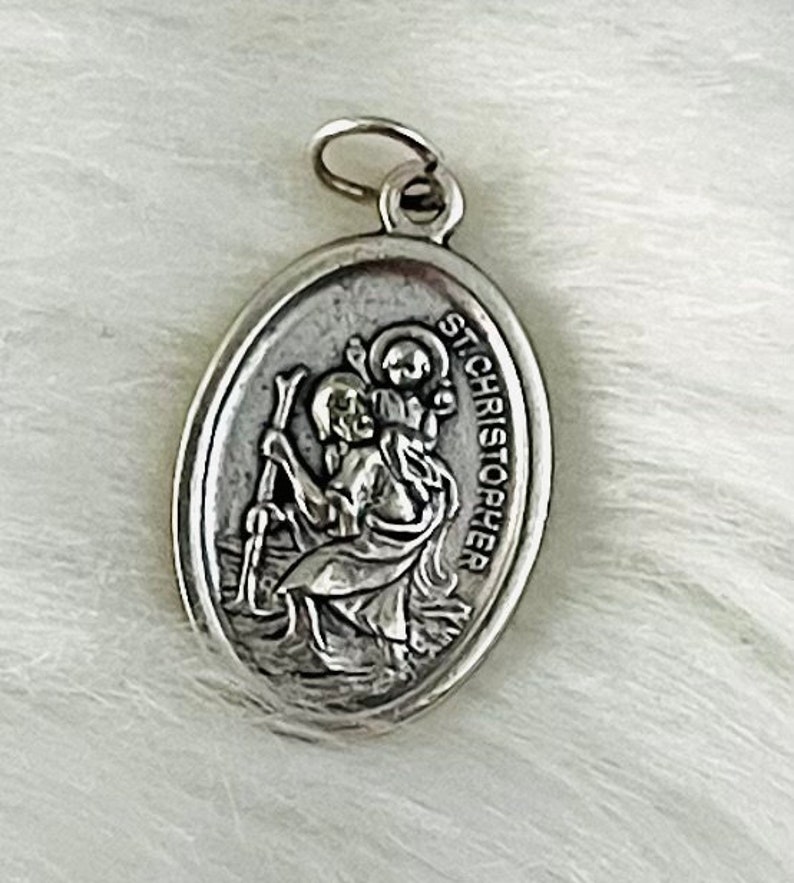 Saint Christopher Medal, Protection and Strength Medal, Patron Saint of ...