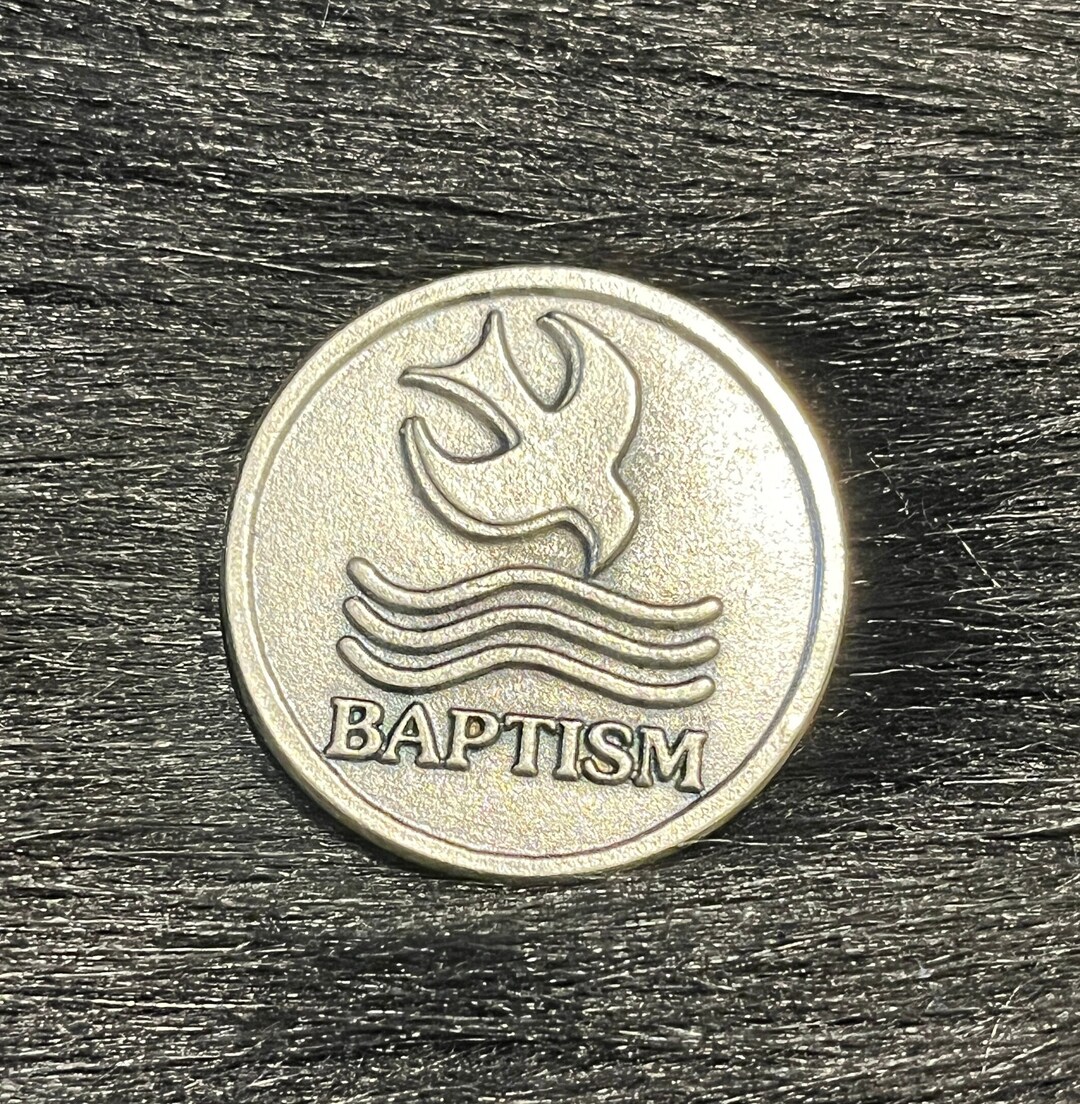 Baptism Pocket Token - May God Pour Out His Blessings on This Special ...