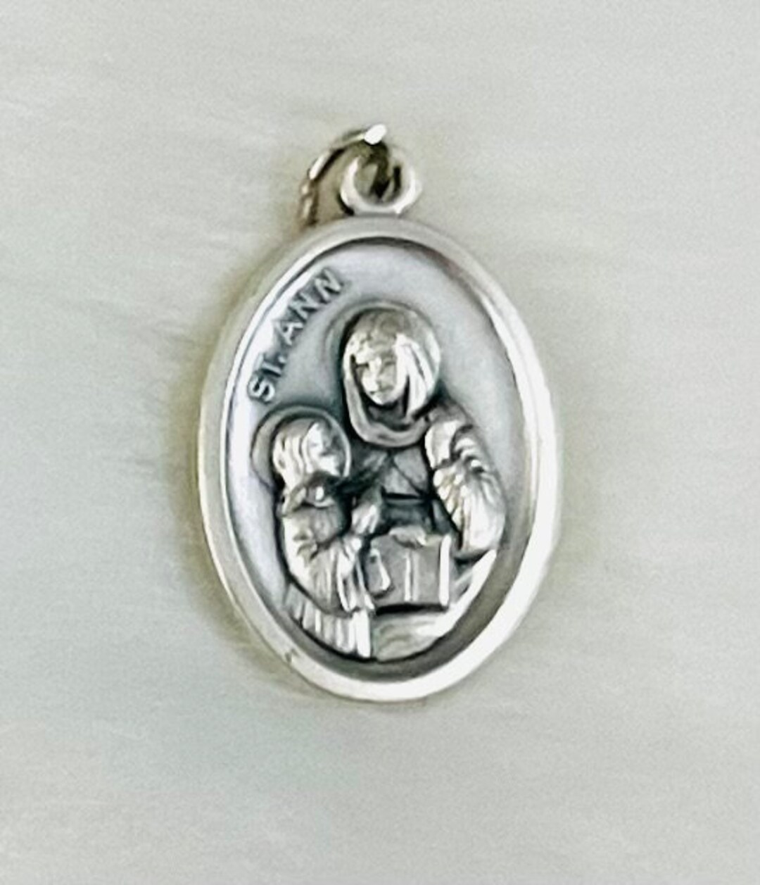 Saint Ann Medal, Patron Saint of Grandmothers, Patron Saint of Mothers ...