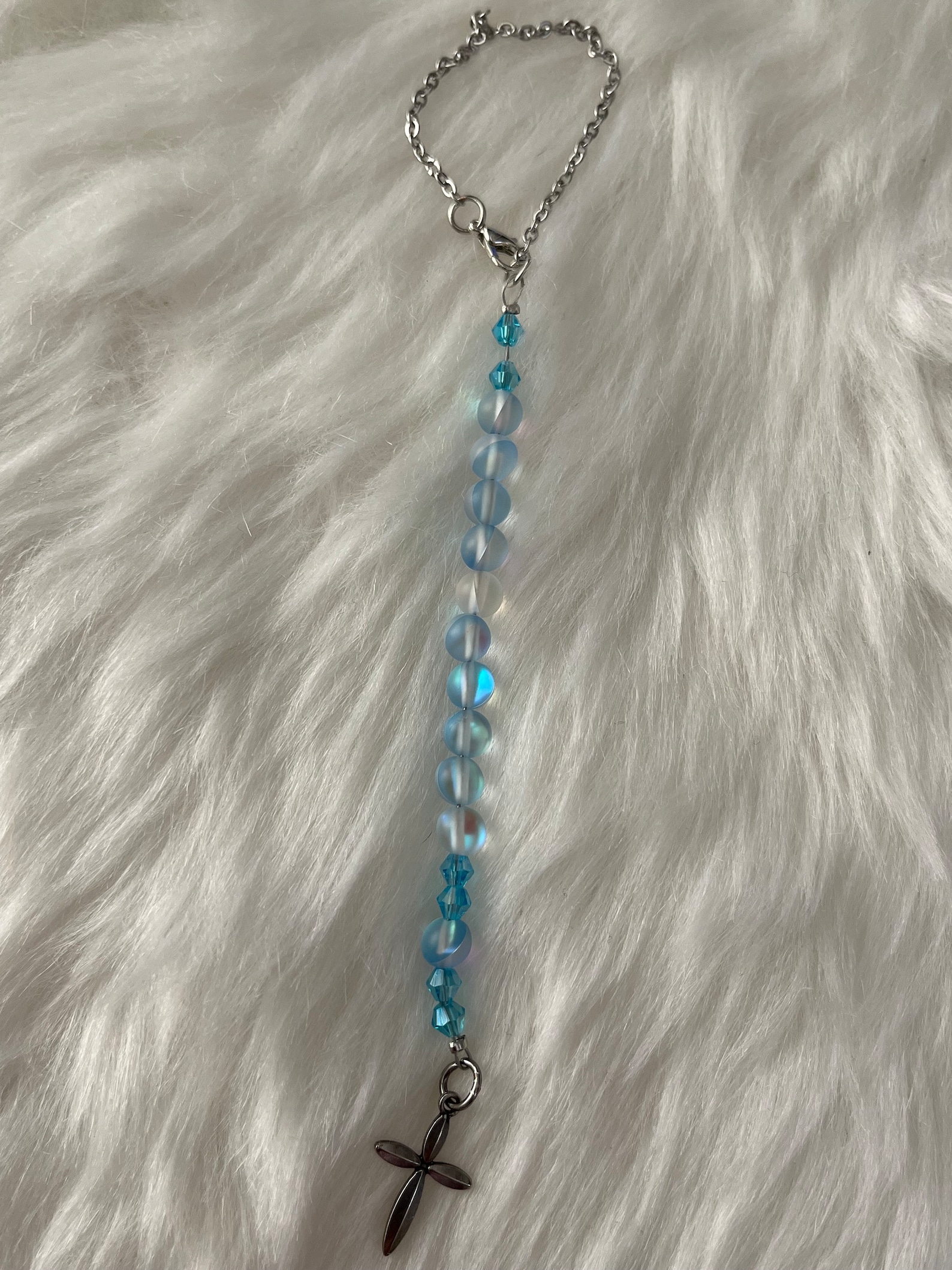 Blue Catholic Decade Rosary, Catholic Gift, Mini Rosary, Car Rosary ...