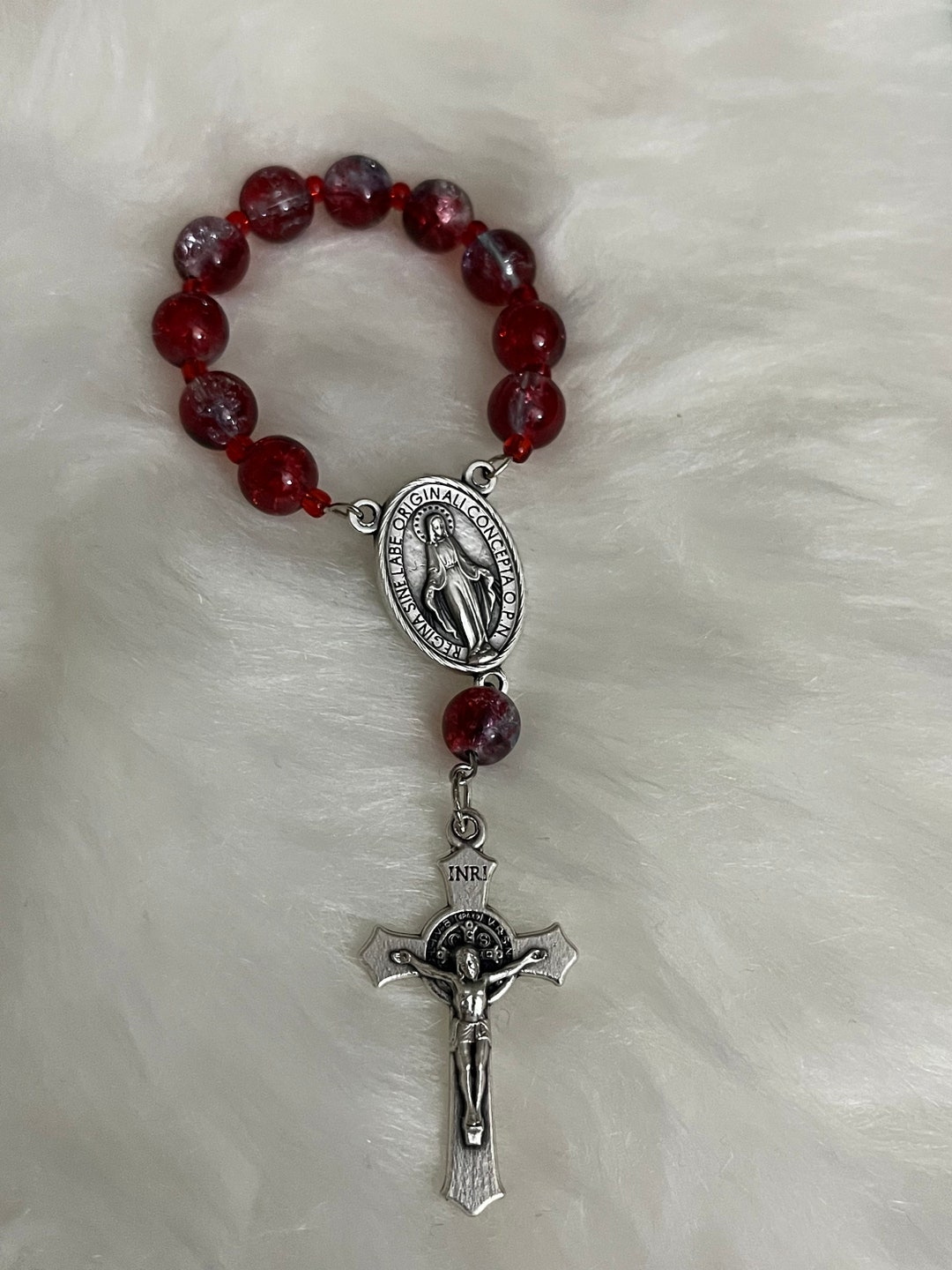Catholic Decade Rosary, Catholic Gift, Mini Rosary, Car Rosary, Pocket ...