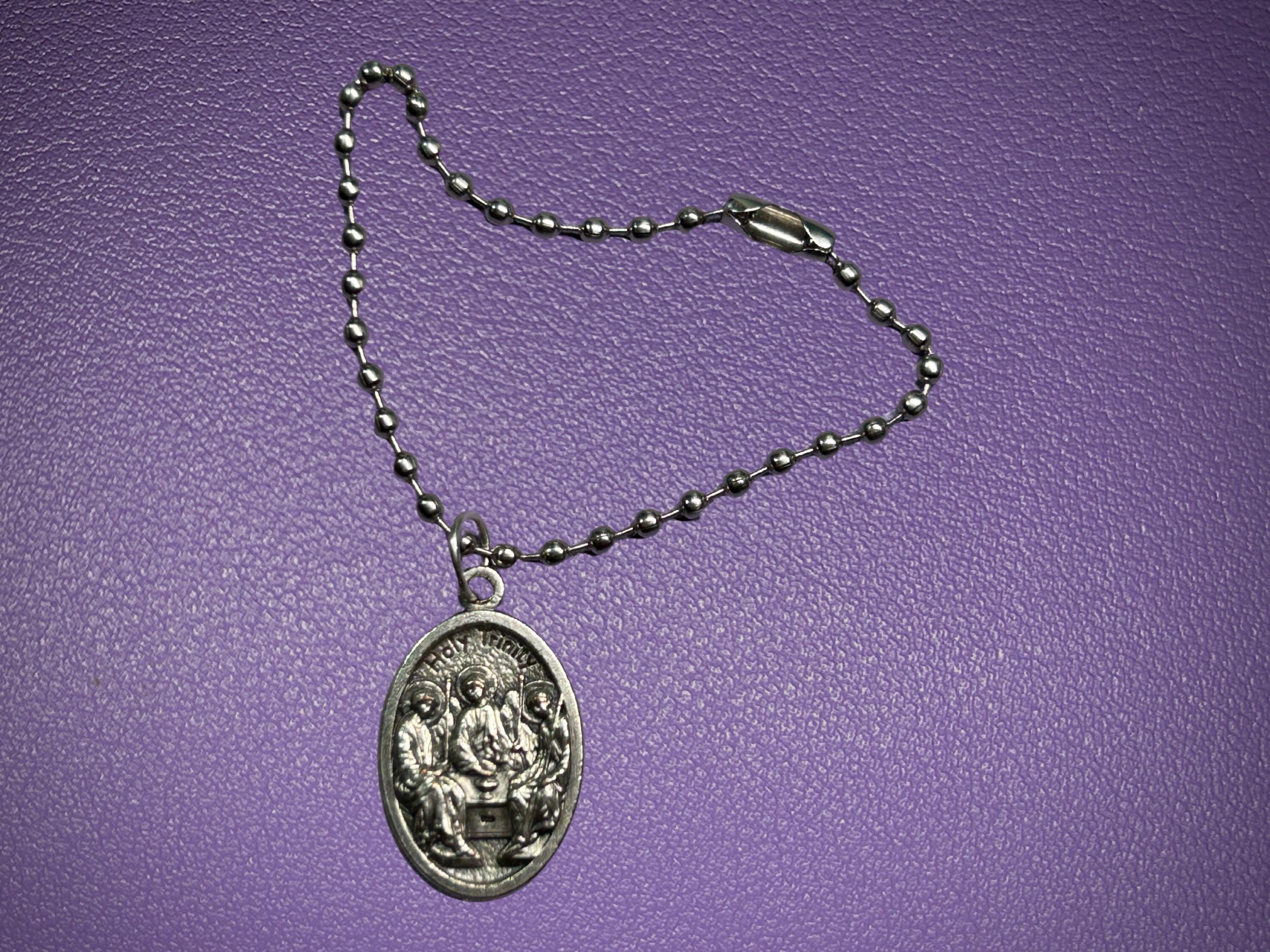 Holy Trinity Medal, Father and Son Holy Spirit Medal, Ruega Por ...