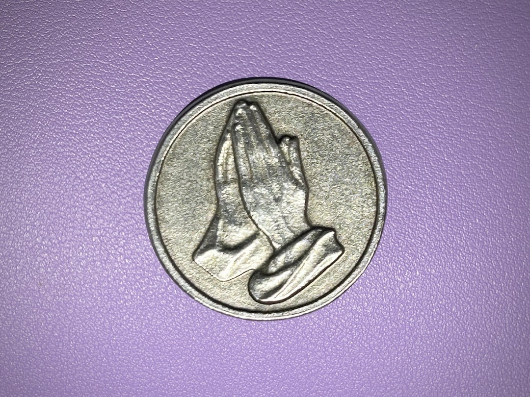 Serenity Prayer Pocket Token - Prayer for Peace and Courage - Etsy