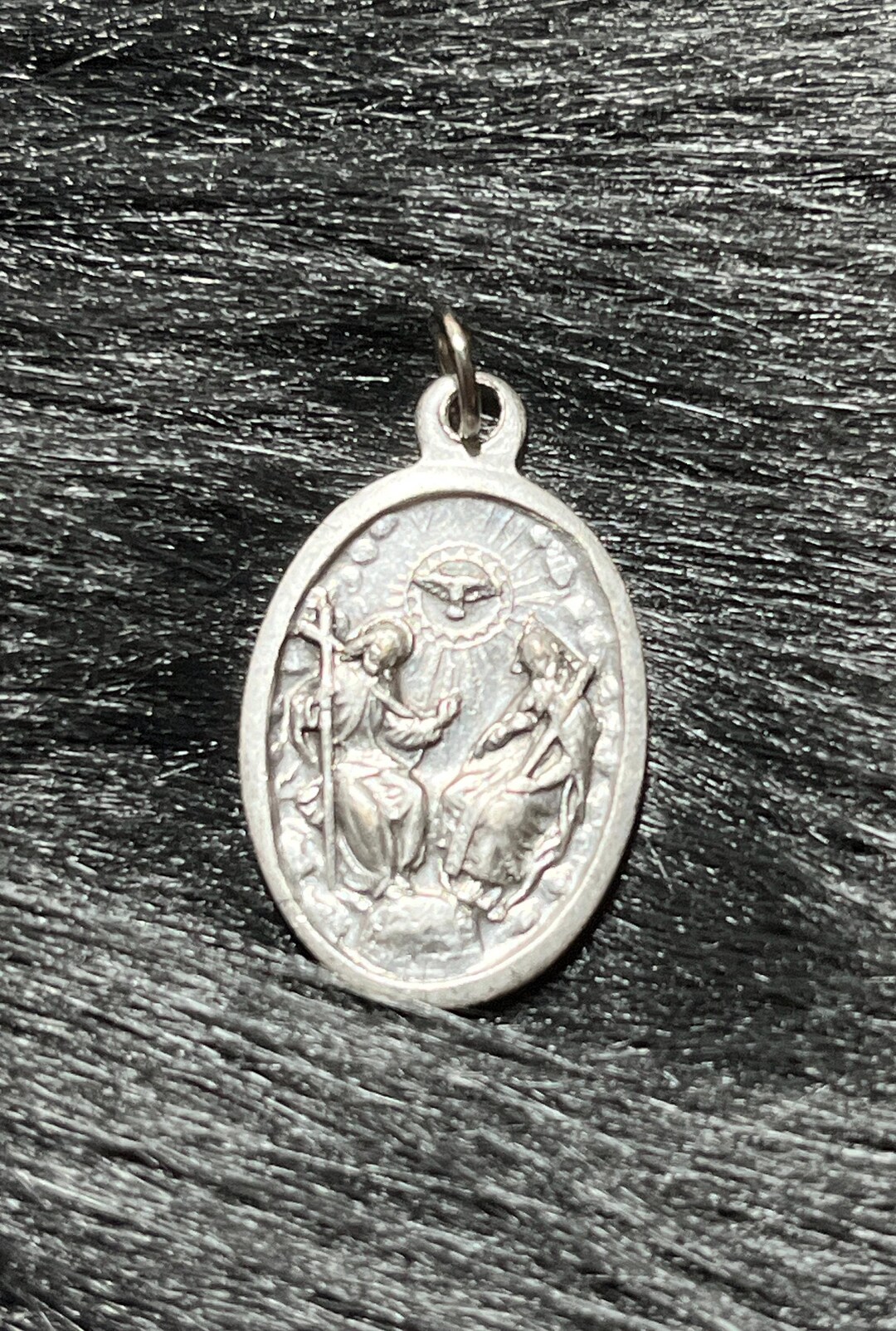 Holy Trinity Medal, Father and Son Holy Spirit Medal, Ruega Por ...