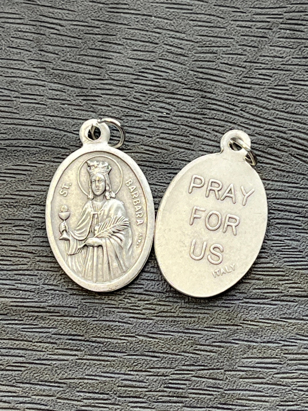 Saint Barbara Medal, Pray for Us, Patron Saint of Mathematicians, St ...