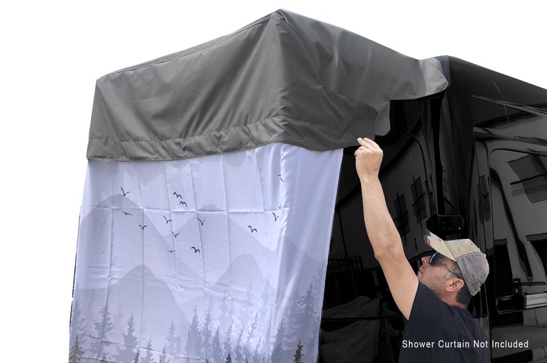 Ford Transit Van Awning Portable, Magnetic for Back Door Ford Transit ...