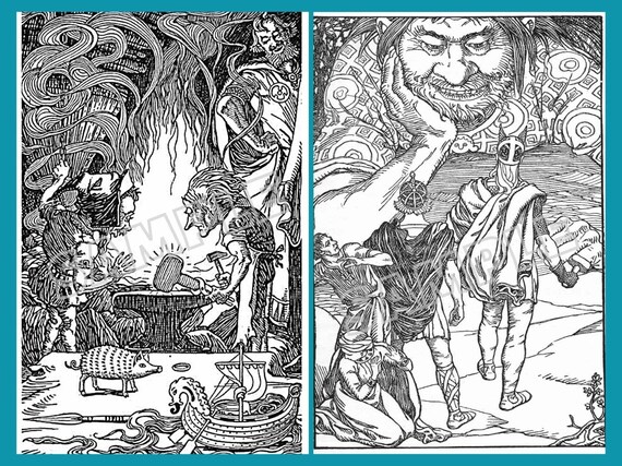 Norse Loki Coloring Pages