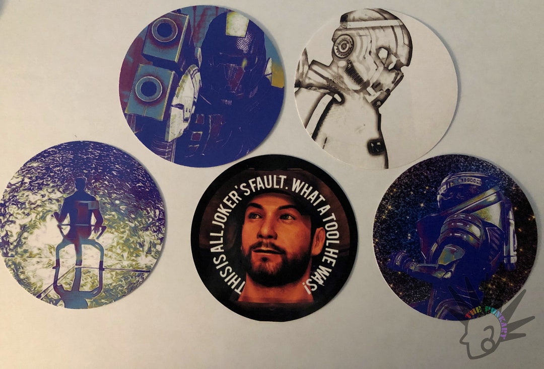 5 Pack 2.5'' Glossy Mass Effect Sticker Set No. 3 - Etsy