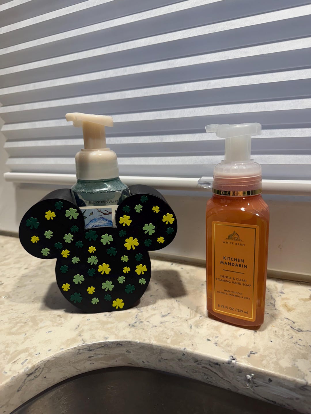 Changeable Day Shamrock Soap Holder / Foaming Soap Dispenser Cover - Etsy