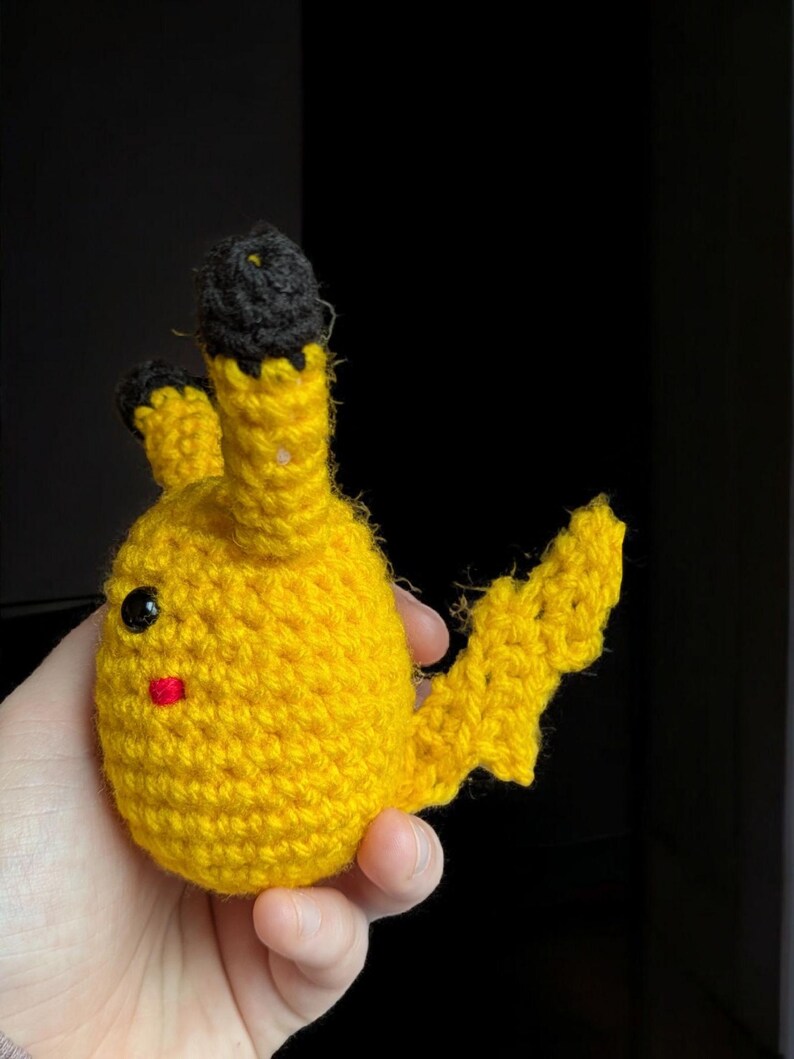 Pocket Pikachu Crochet Pattern - Etsy