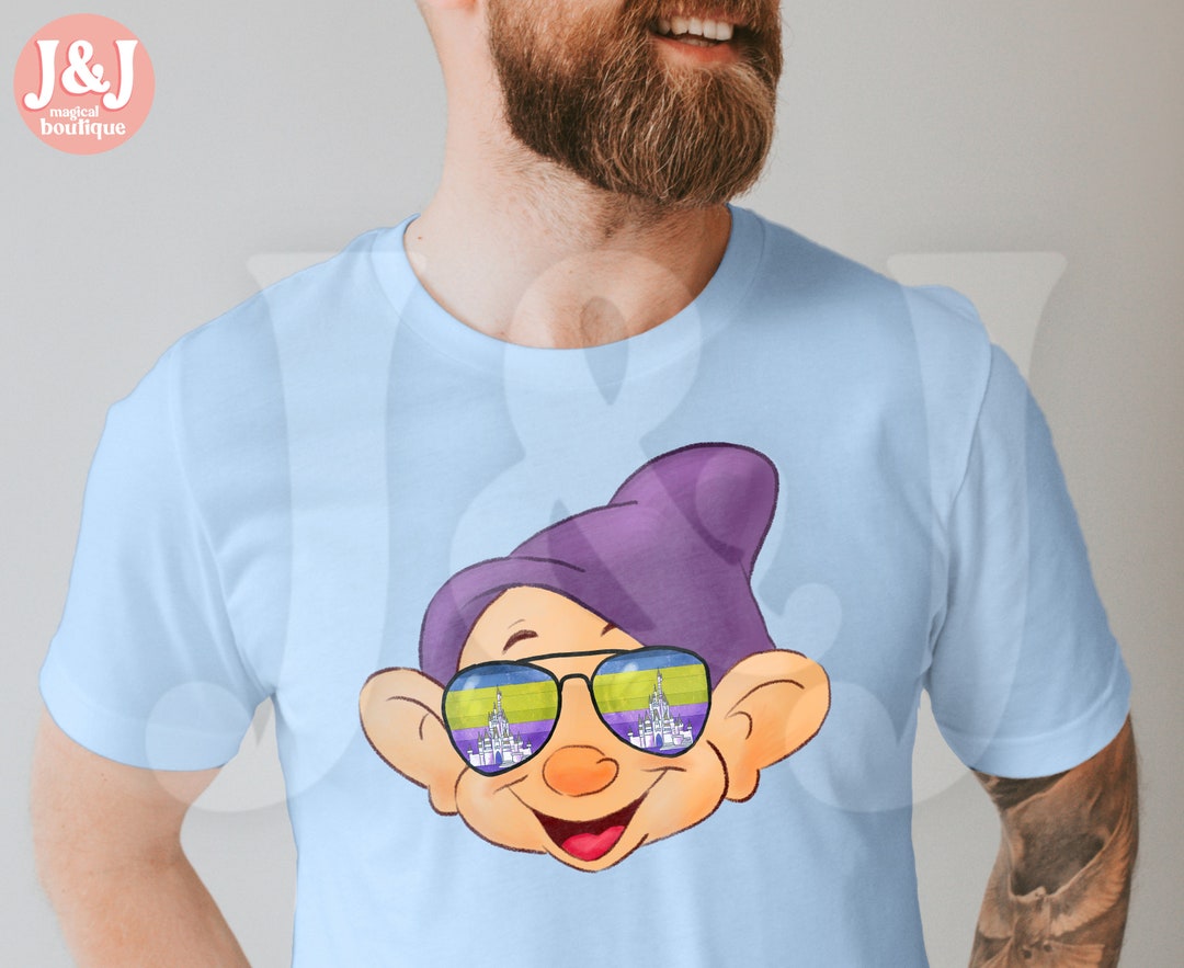 Dopey Dopey Graphic Tee Shirt Snow White and the Seven Dwarfs Snow ...
