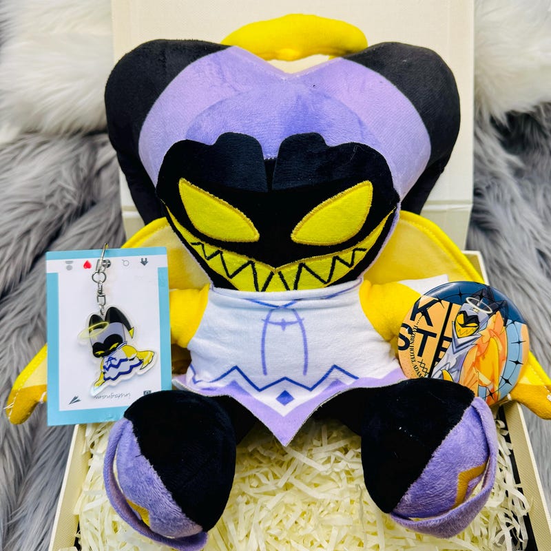 Hazbin Hotel Plush Adam - Etsy