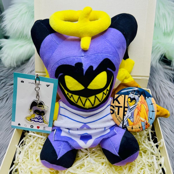 Hazbin Hotel Plush Adam - Etsy