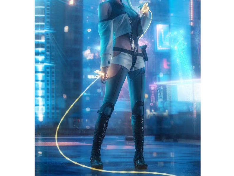 Cyberpunk Edgerunners Lucy Monowire Lucy Monomolecular Line - Etsy Ireland