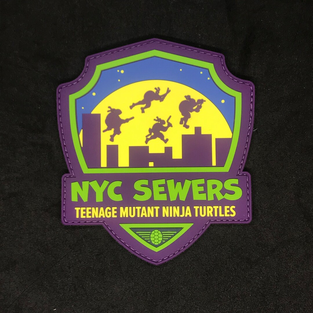 Teenage Mutant Ninja Turtles National Park Patch, TMNT - Etsy