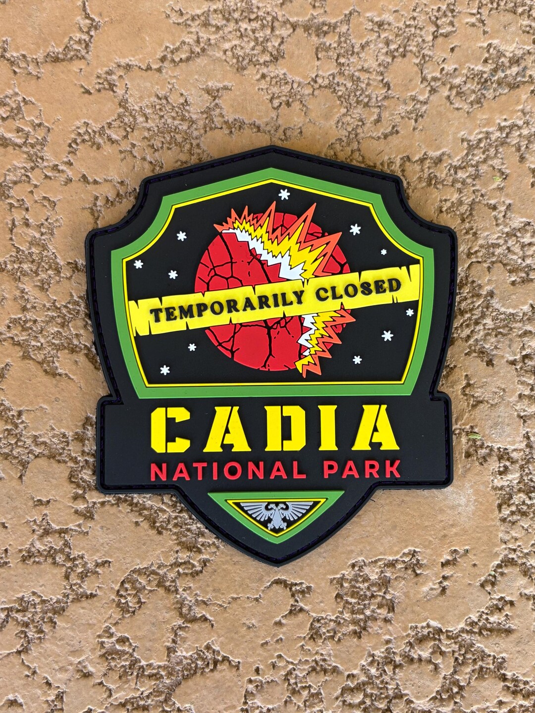 Cadia National Park Patch, War Hammer Fictional National Park Patch ...