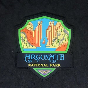 Lord of the Rings National Park Patches, Mordor, Rivendell, the Shire ...