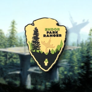 Star Wars Park Ranger, National Park, PVC Patches 10 Designs Available ...