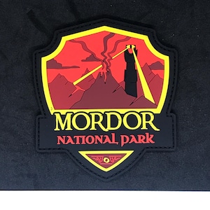 Lord of the Rings National Park Patches, Mordor, Rivendell, the Shire ...