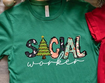 Christmas Social Worker - Etsy