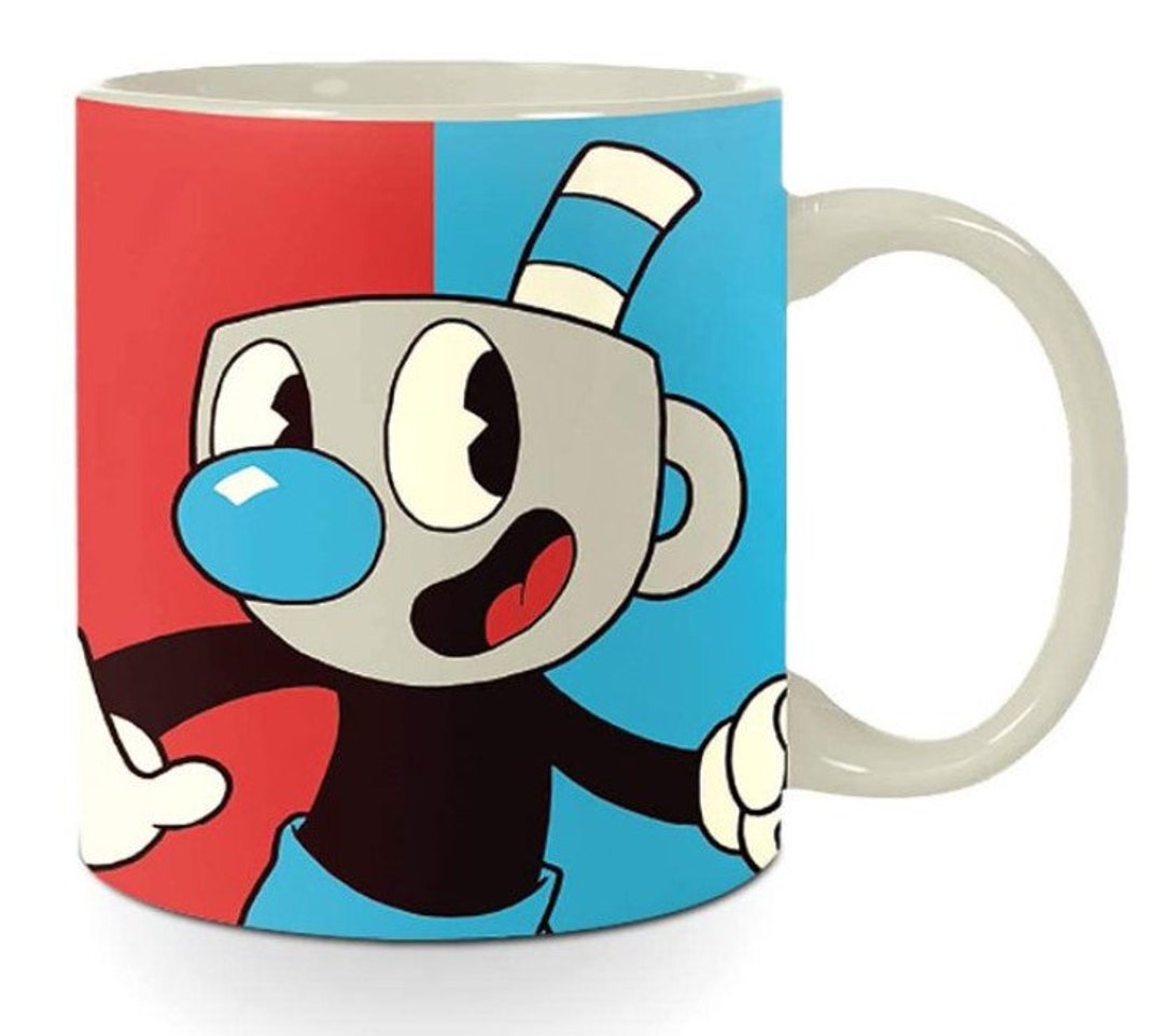 Cuphead & Mugman 16 Oz. Ceramic Mug With Sound - Etsy
