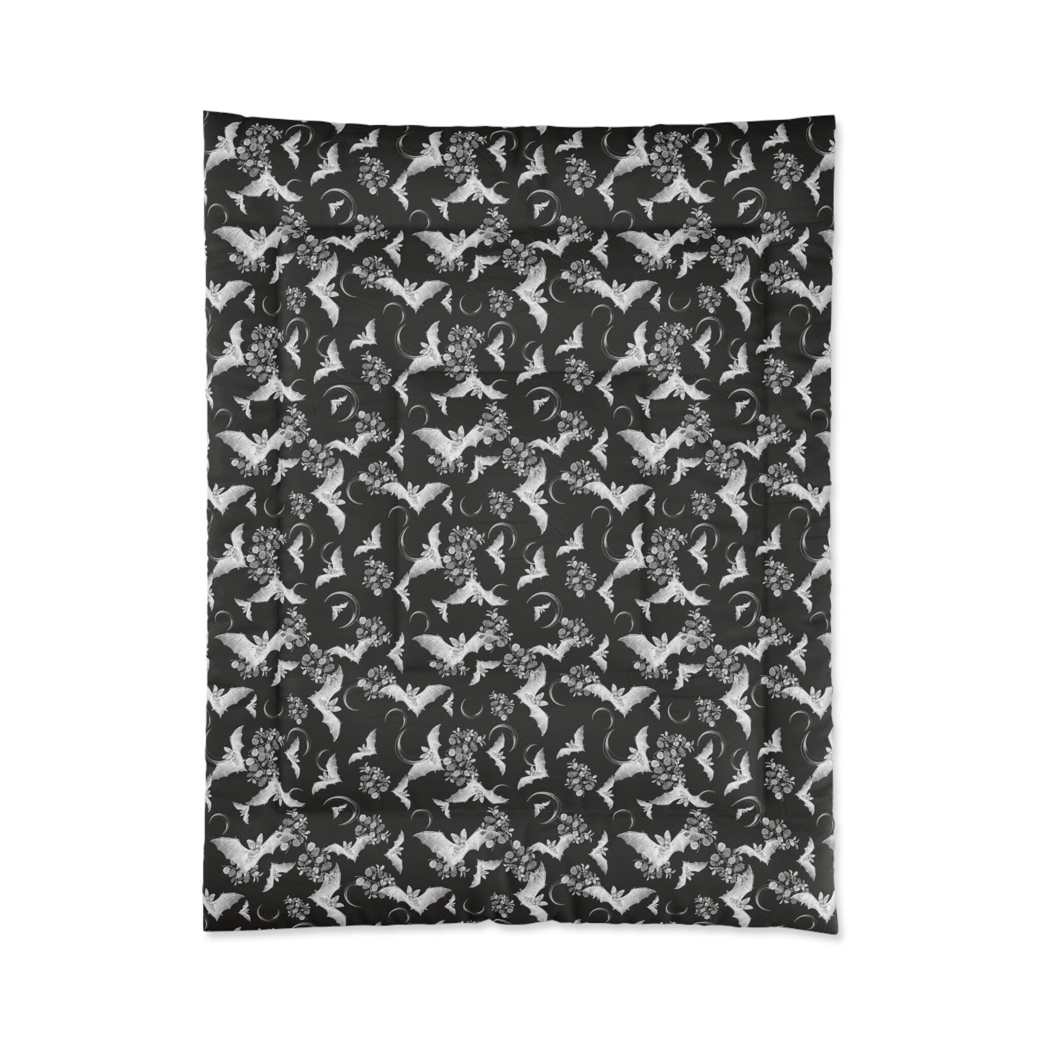 Goth Bat Comforter Queen Gothic Comforter Gothic Decor - Etsy