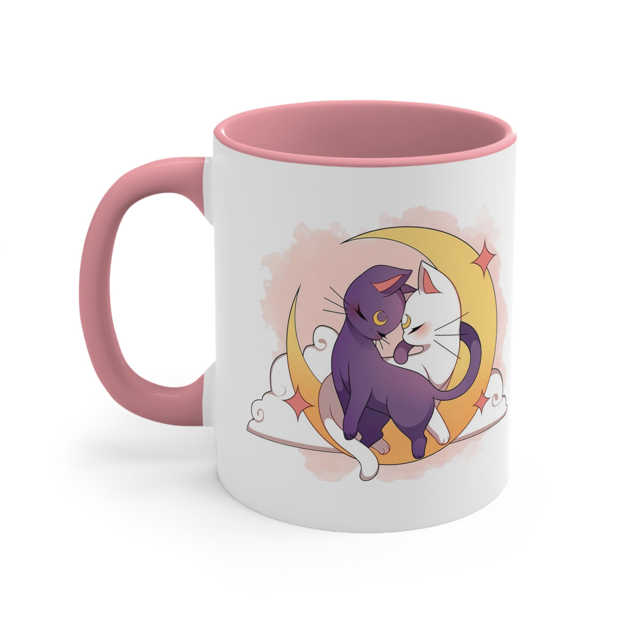 Sailor Moon Mug, Anime Mug, Luna Artemis, Sailor Moon, Sailor Moon ...