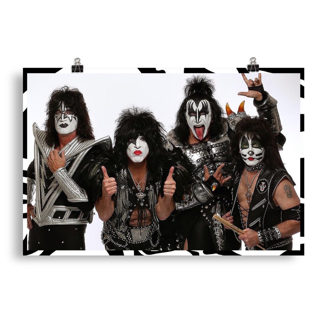 Kiss Band Poster Photo Print Style 1 - Etsy
