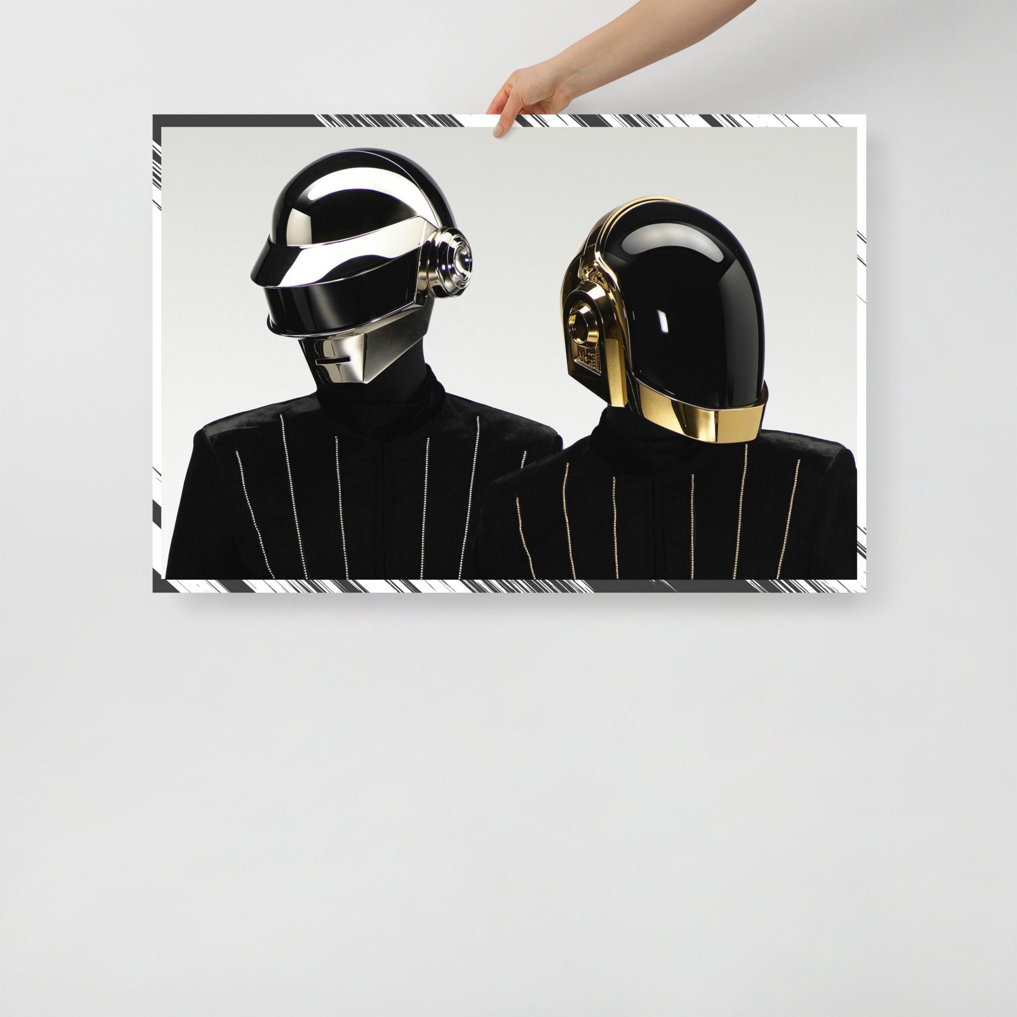 Daft Punk Poster Photo Print Electronic Music Style 7 - Etsy