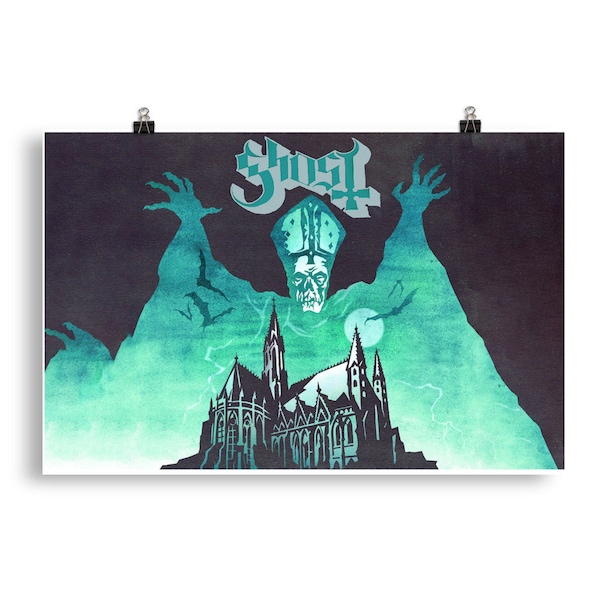 Ghost Band Tour Poster - Etsy
