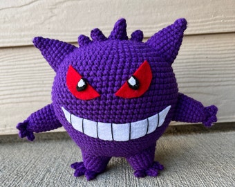 Gengar Stuffed Animal - Etsy