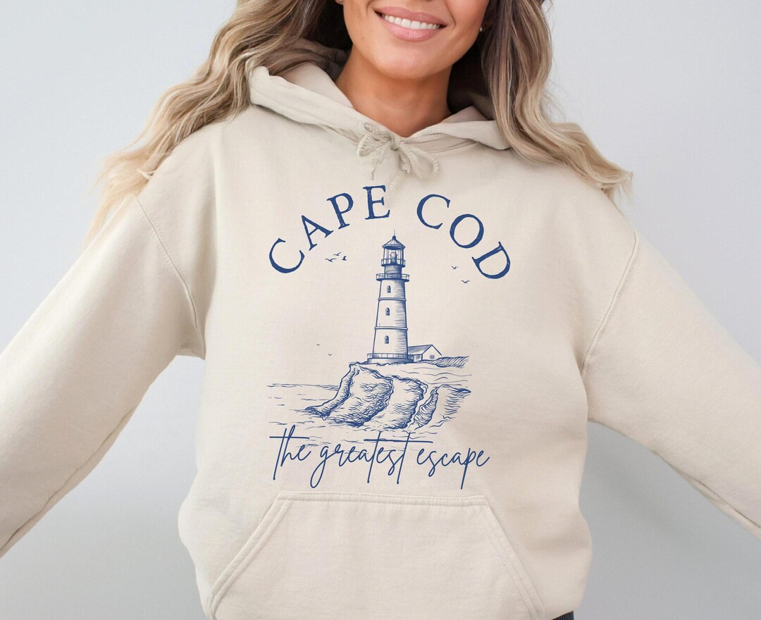 Cape Cod Sweatshirt Capecod Old Money Aesthetic Coastal Aesthetic ...