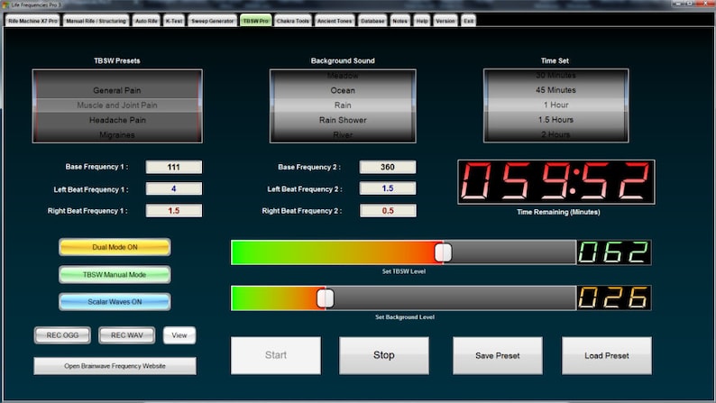 Life Frequencies Pro 3 - Single Computer License for the Frequency ...