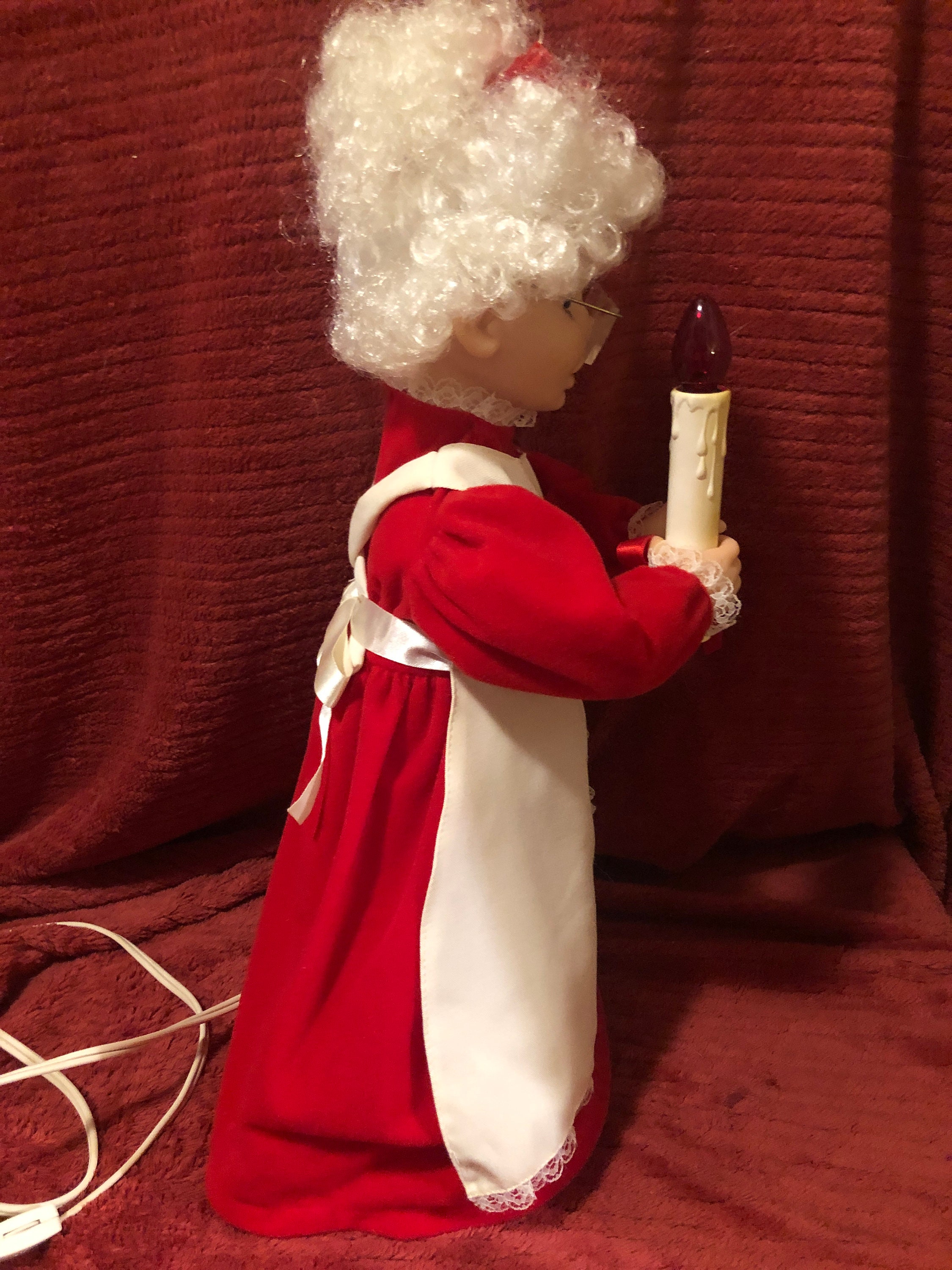 Santas Pride Mrs Claus Animated Collectable Figure 20 Tall Vintage ...