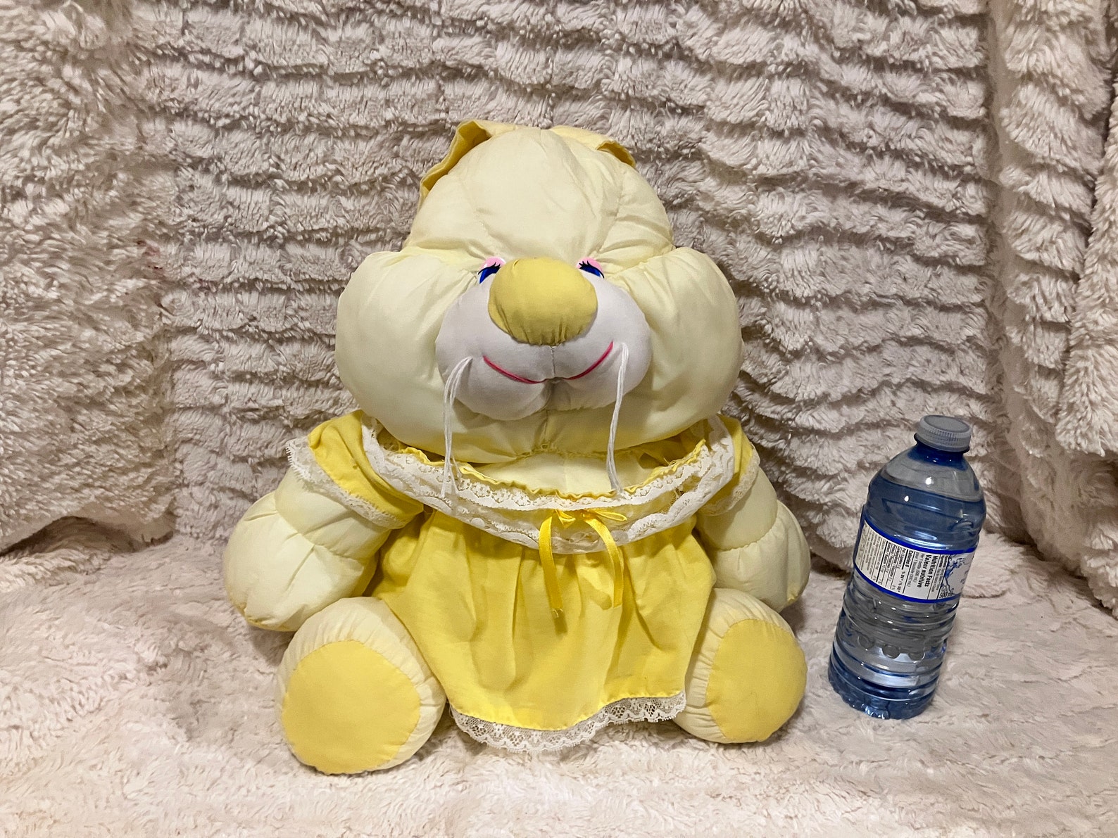 Happy Mates Plush Puffalump Style Yellow Rabbit Large 1980s 1990 - Etsy