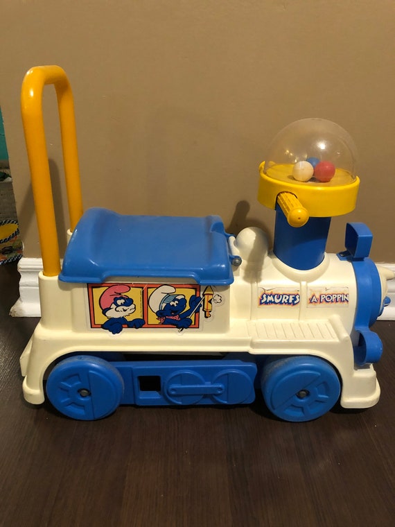 Smurfs A-poppin Train - Etsy