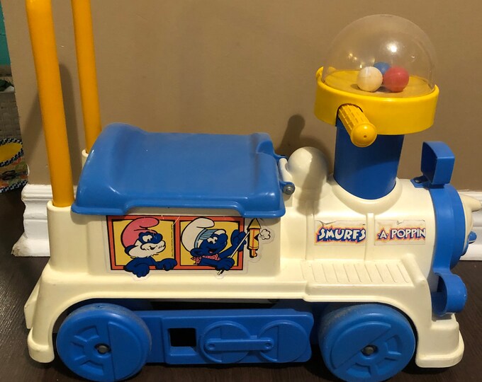 Smurfs A-poppin Train - Etsy