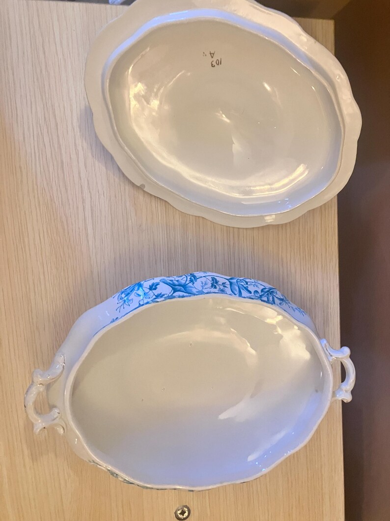 1940's Crown Devon China, Floral Casserole Dish - Etsy