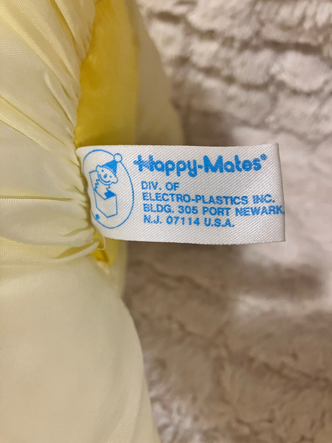 Happy Mates Plush Puffalump Style Yellow Rabbit Large 1980s 1990 - Etsy