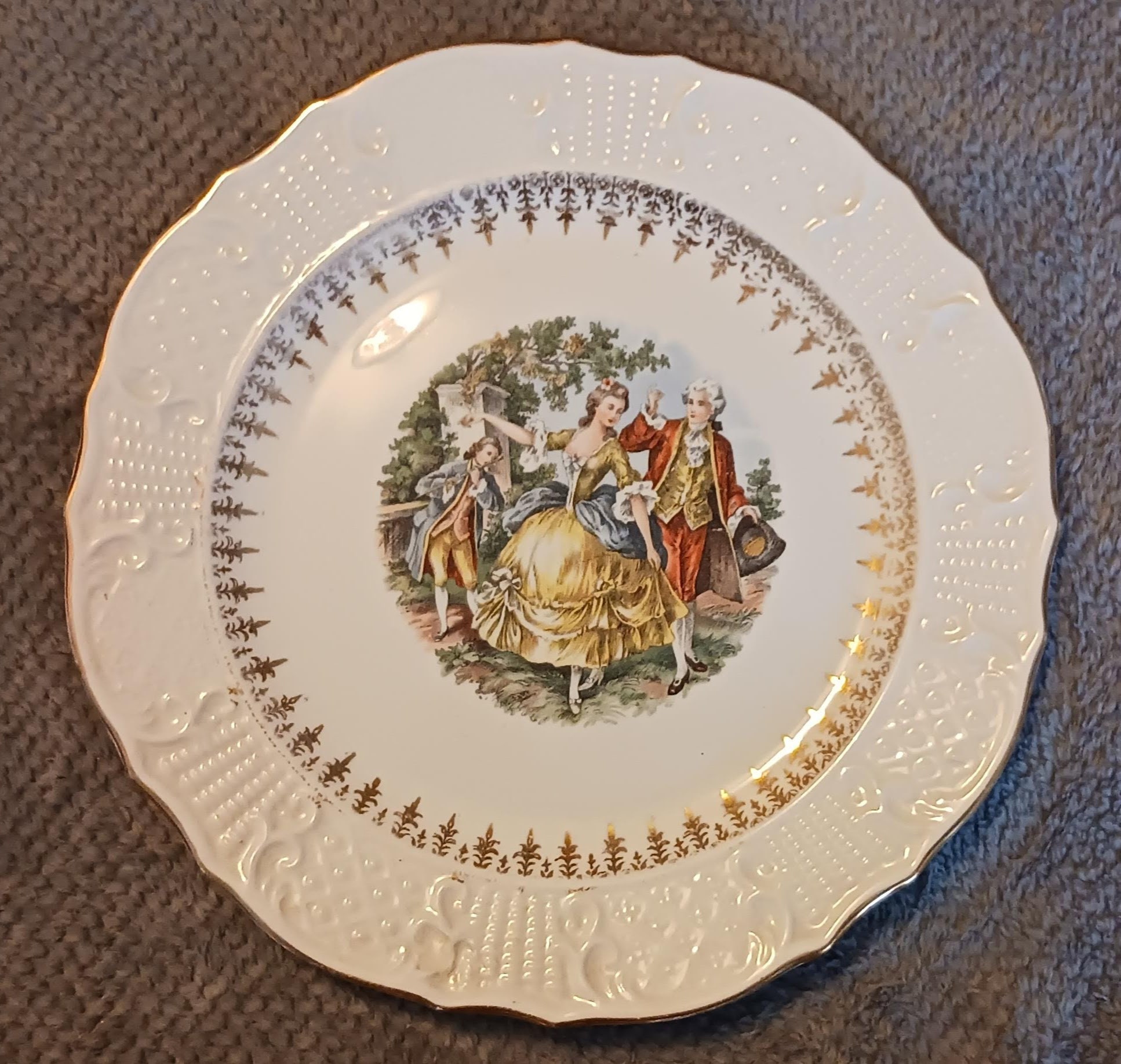 Vintage Vogue Washington Colonial Dinner Plate Diameter 10 Inches - Etsy
