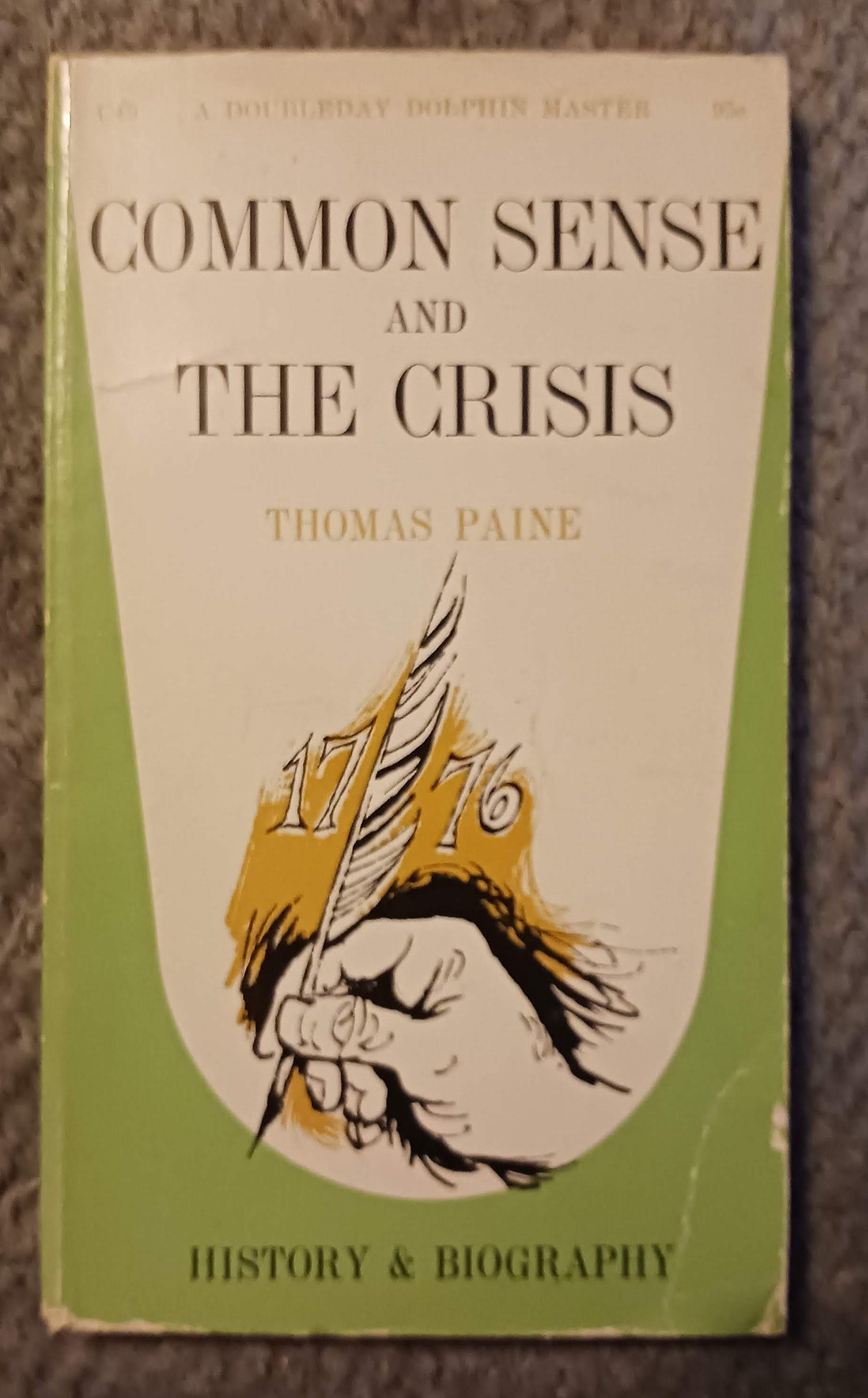 Thomas Paine Common Sense Cover