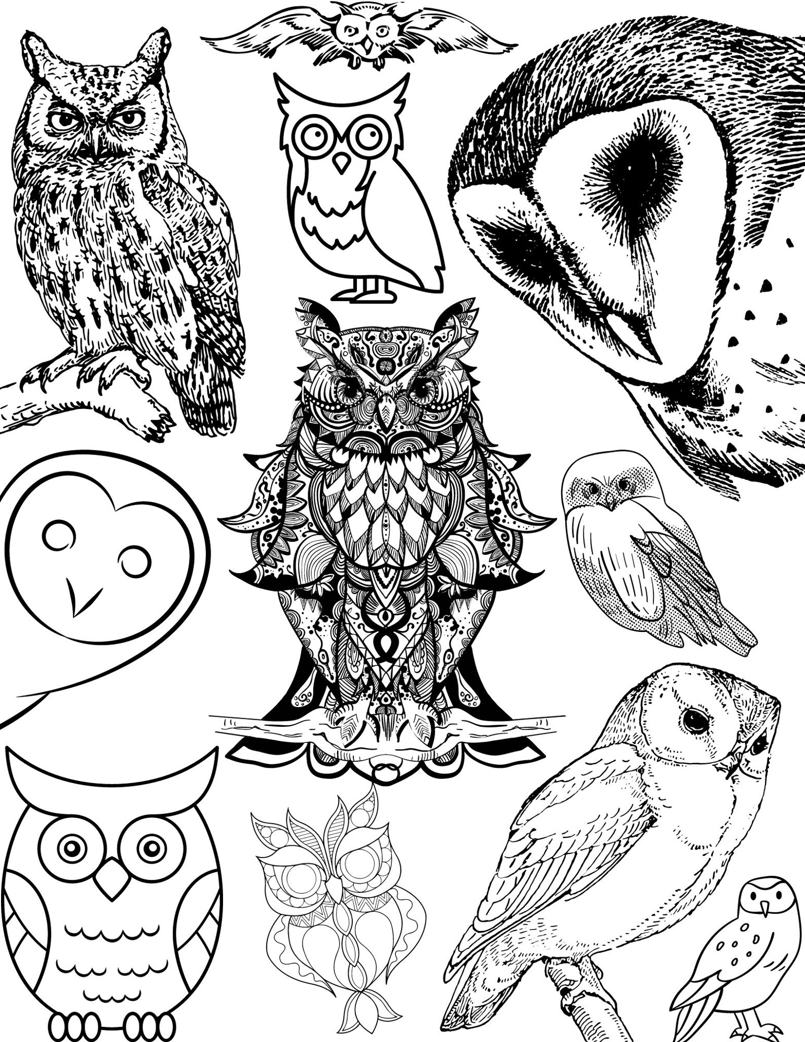 20 Printable Coloring Pages, Colouring Pdf, Digital Download - Etsy
