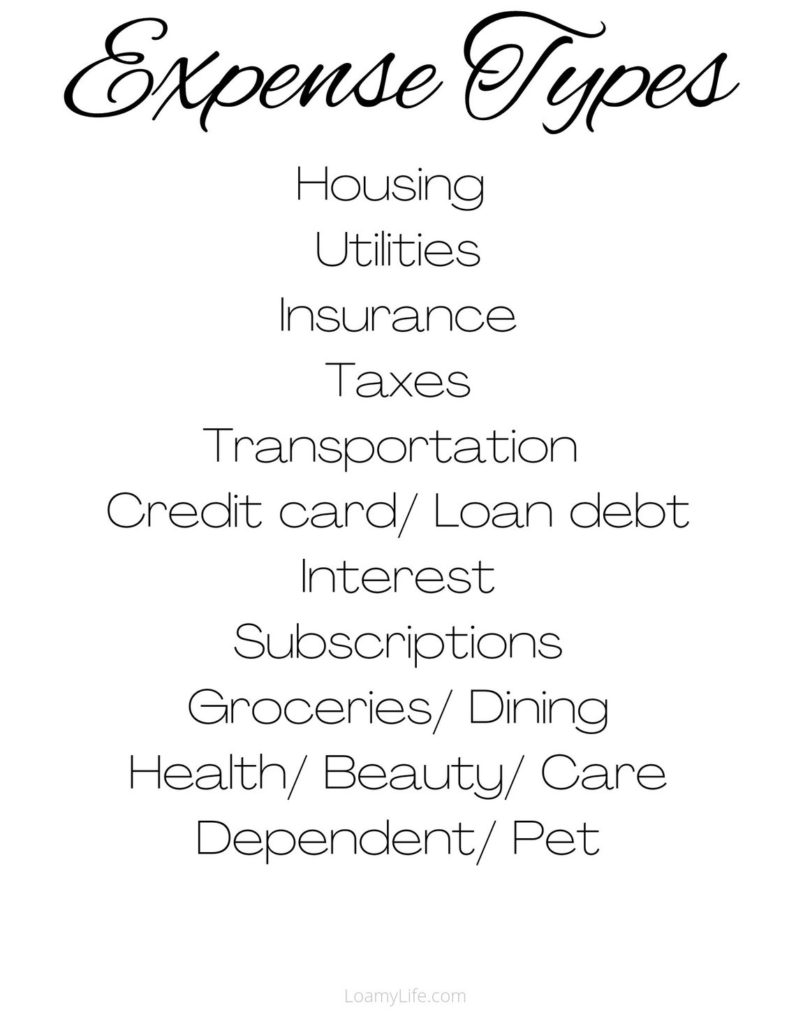 Printable Monthly Budget, Budget Planner, Budget Tracker, Monthly ...