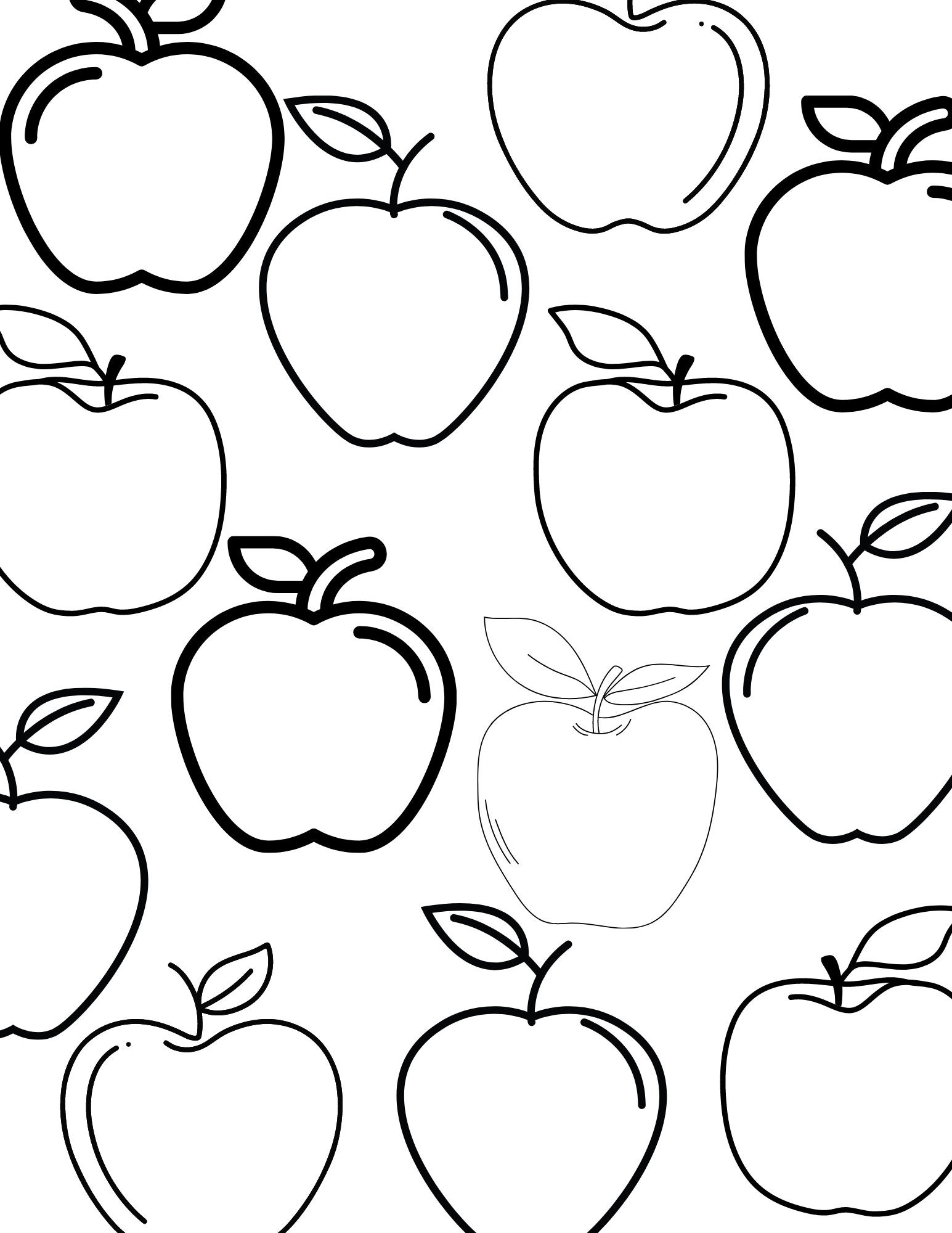 10 Autumn Coloring Pages, Fall Coloring Pages, Colouring Pdf, 10 ...