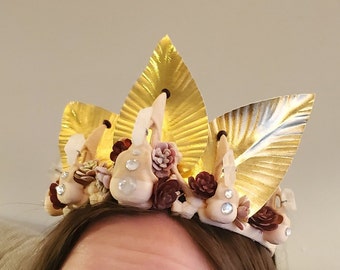 Raven Skull Tiara Headband Bone 3d Printed 5pts - Etsy