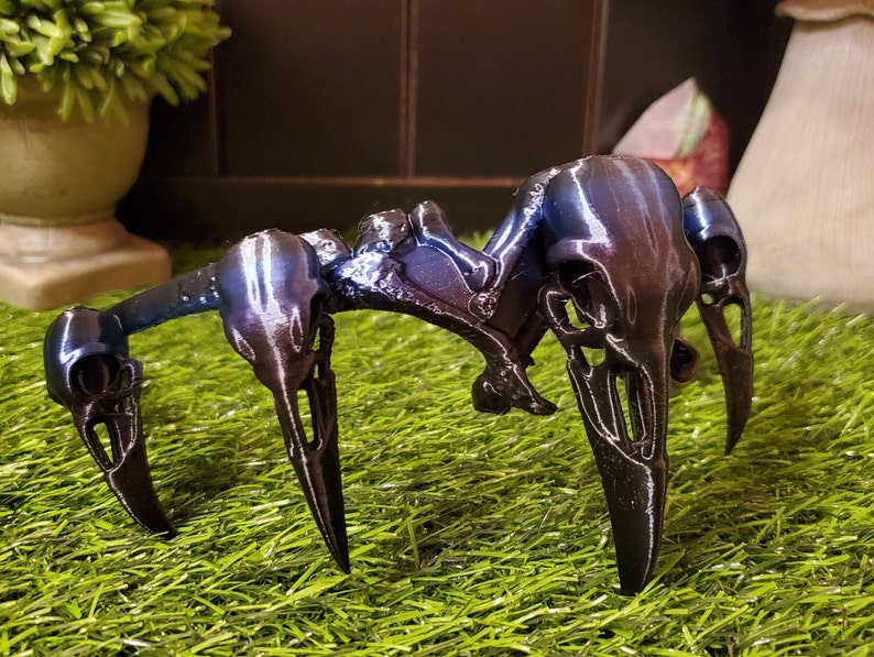 Raven Skull Tiara Headband Bone 3d Printed - Etsy