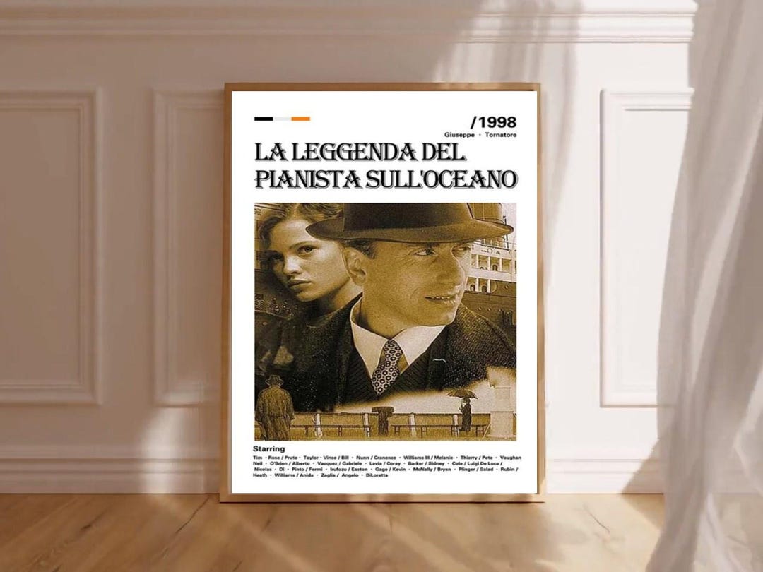 The Legend of 1900 Movie Poster Minimalist Film Print Modern Wall Art ...