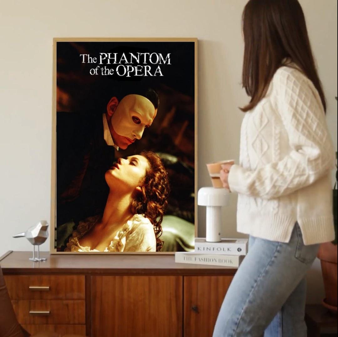 The Phantom of the Opera Movie Poster the Phantom of the Opera 2004 ...