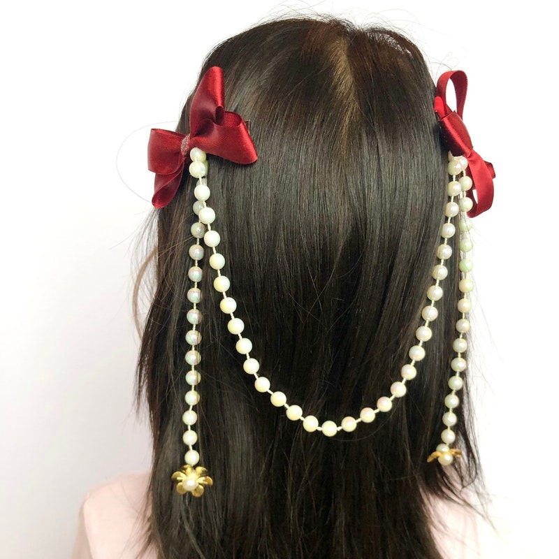 Bridal Hair Chain - Etsy