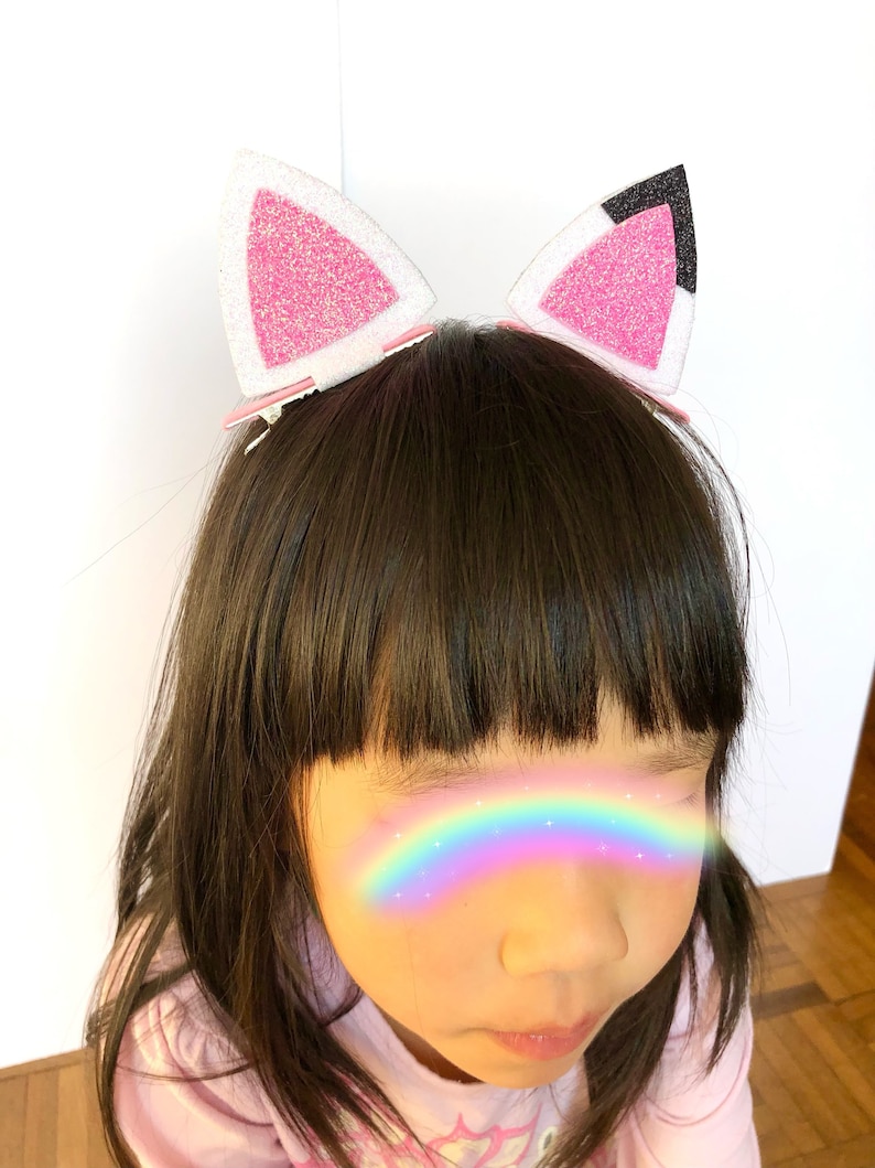 Pandy Paws Hair Clip Set | Gabby's Dollhouse Pandy Cat Ears Bow Set ...